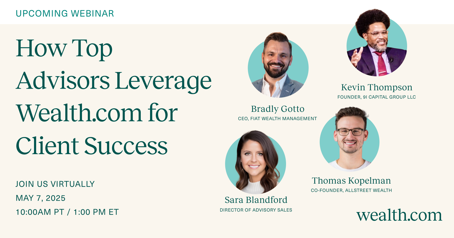[Webinar] How Top Advisors Leverage Wealth.com for Client Success
